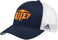 adidas Men's UTEP Miners Navy Structured Adjustable Trucker Hat | Dick ...