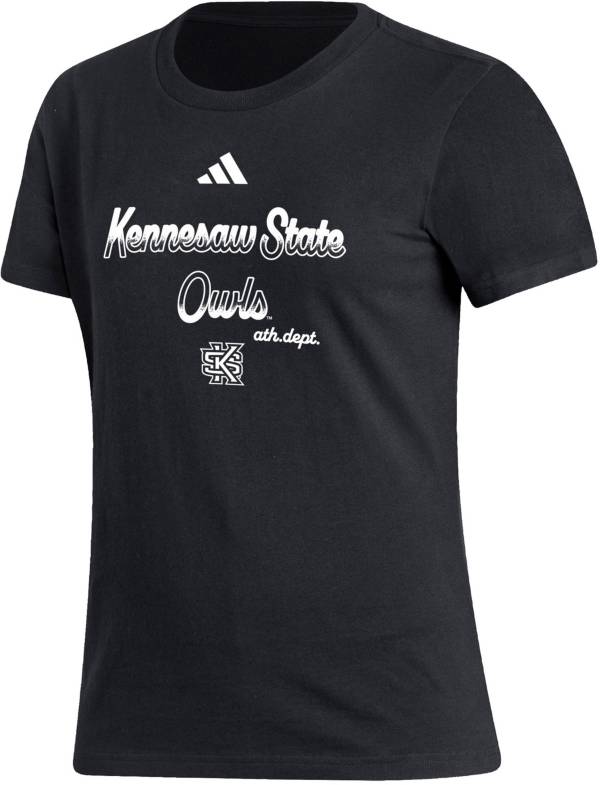 adidas Women's Kennesaw State Owls Black Amplifier T-Shirt | Dick's ...