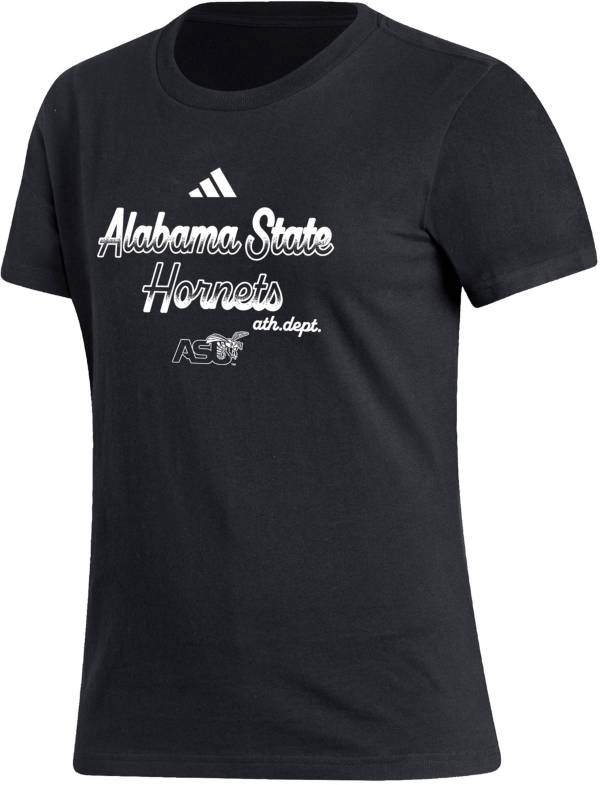 adidas Women's Alabama State Hornets Black Amplifier T-Shirt | Dick's ...