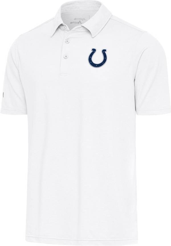 Antigua Men's Indianapolis Colts Par 3 White Polo | Dick's Sporting Goods