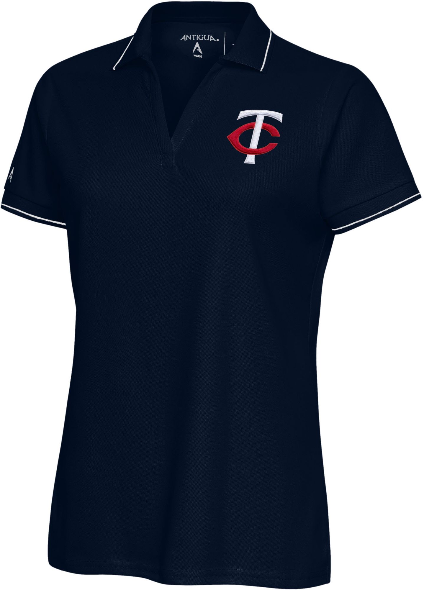 Antigua Women's Minnesota Twins Navy Affluent Polo - Big Apple Buddy