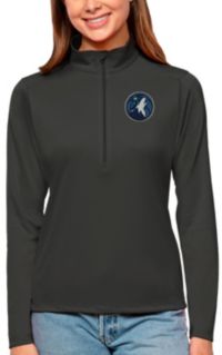 Antigua Women's Minnesota Timberwolves Tribute Grey Pullover Sweater ...
