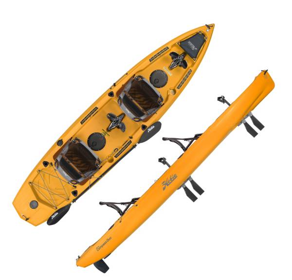 Hobie Compass Duo Tandem Angler Kayak with Dual MirageDrive Pedal ...