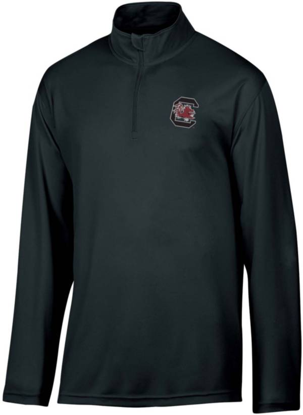 Champion Men's South Carolina Gamecocks Black 1/4 Zip Pullover Shirt ...