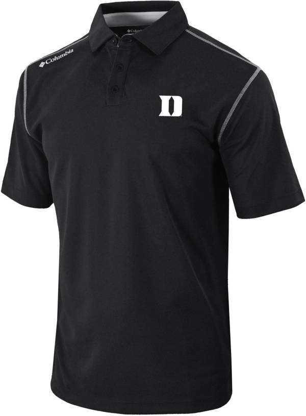 Columbia Men's Duke Blue Devils Black Shotgun Polo | Dick's Sporting Goods