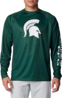 Columbia Men's Michigan State Spartans Spruce Heather Terminal Tackle ...