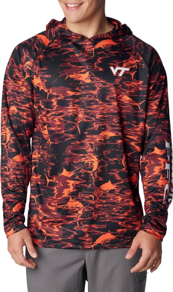 Columbia Men's Virginia Tech Hokies Black PFG Super Terminal Tackle ...