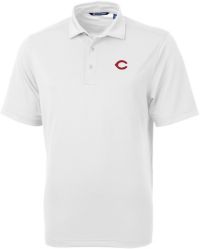 Cutter & Buck Men's Cincinnati Reds White Virtue Eco Pique Polo | Dick ...