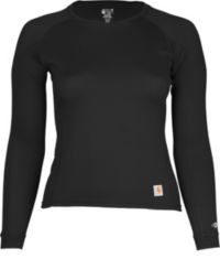 Carhartt Women's Force Midweight Waffle Base Layer Crewneck Top ...