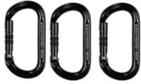 Trango Oval K Screwlock Carabiner 3 Pack | Publiclands