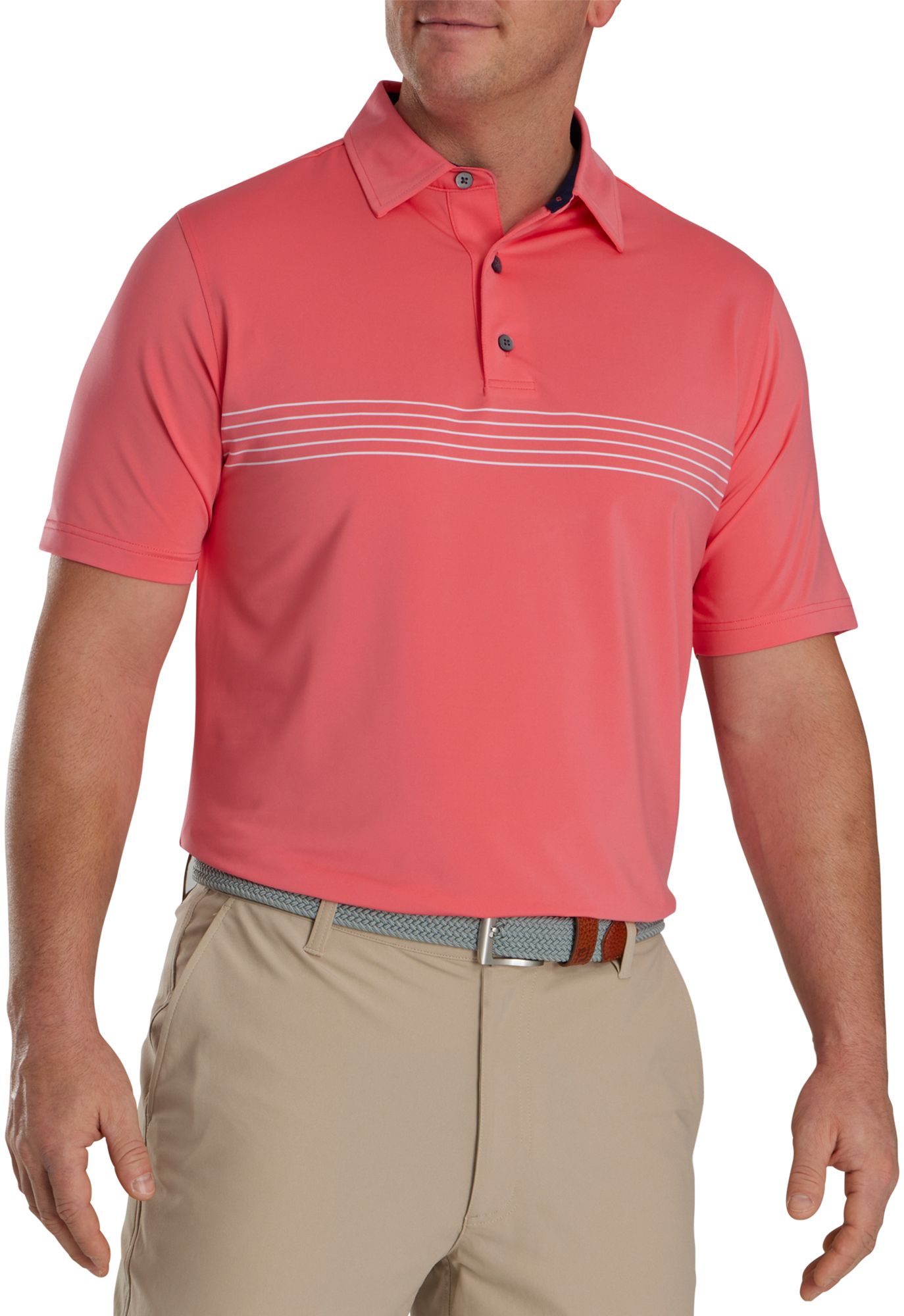 FootJoy Men's Engin Lisle Golf Polo | Hamilton Place