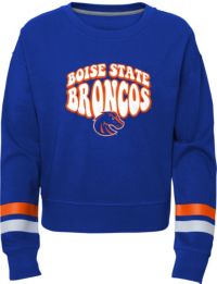 Gen2 Girls' Boise State Broncos Blue 70's Crewneck Sweatshirt | Dick's ...