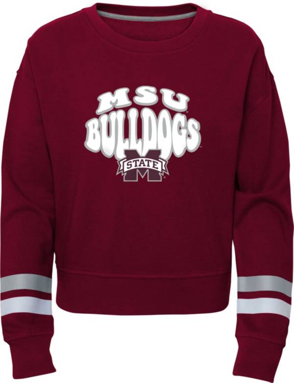 Gen2 Little Girls' Mississippi State Bulldogs Maroon 70's Crewneck ...