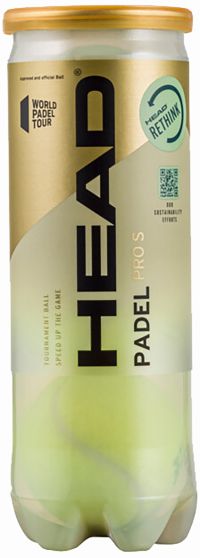 HEAD Padel Pro S Balls - 3 Pack | Dick's Sporting Goods