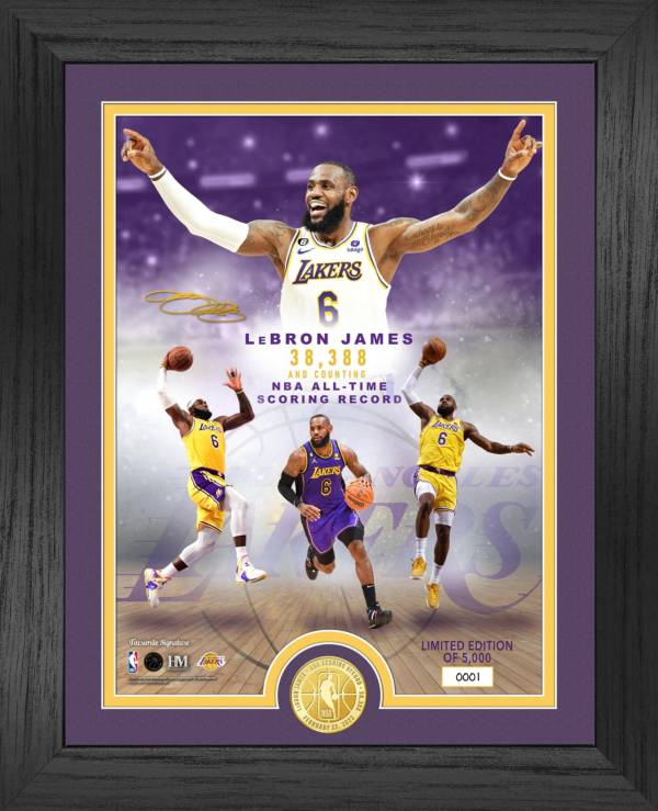 Highland Mint Lebron James Legends NBA All-Time Leading Scorer Bronze ...