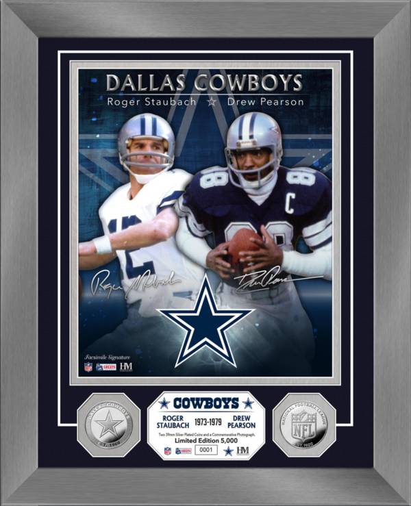 Highland Mint Dallas Cowboys Roger Staubach & Drew Pearson Dynamic Duo ...
