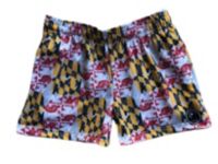 LAX SO HARD Girls' Maryland Flag Performance Lacrosse Shorts | Dick's ...
