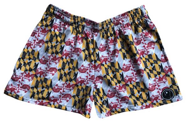 LAX SO HARD Women's Maryland Flag Performance Lacrosse Shorts | Dick's ...
