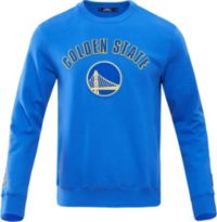 Pro Standard Men's Golden State Warriors Royal Fleece Crewneck Sweater ...