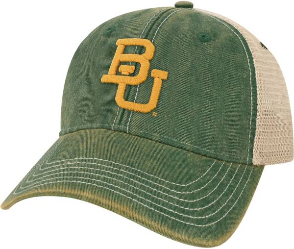 League-Legacy Men's Baylor Bears Green Old Favorite Adjustable Trucker ...