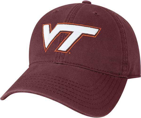 League-Legacy Men's Virginia Tech Hokies Maroon EZA Adjustable Hat ...