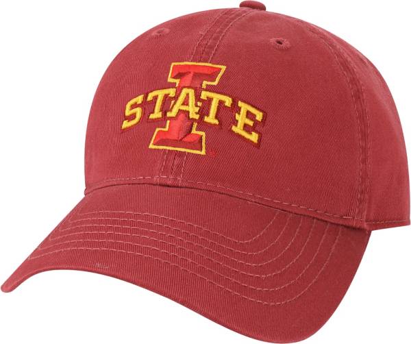 League-Legacy Men's Iowa State Cyclones Cardinal EZA Adjustable Hat ...