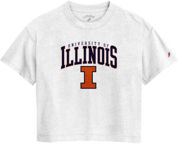 League-Legacy Women's Illinois Fighting Illini White Intramural Midi T ...