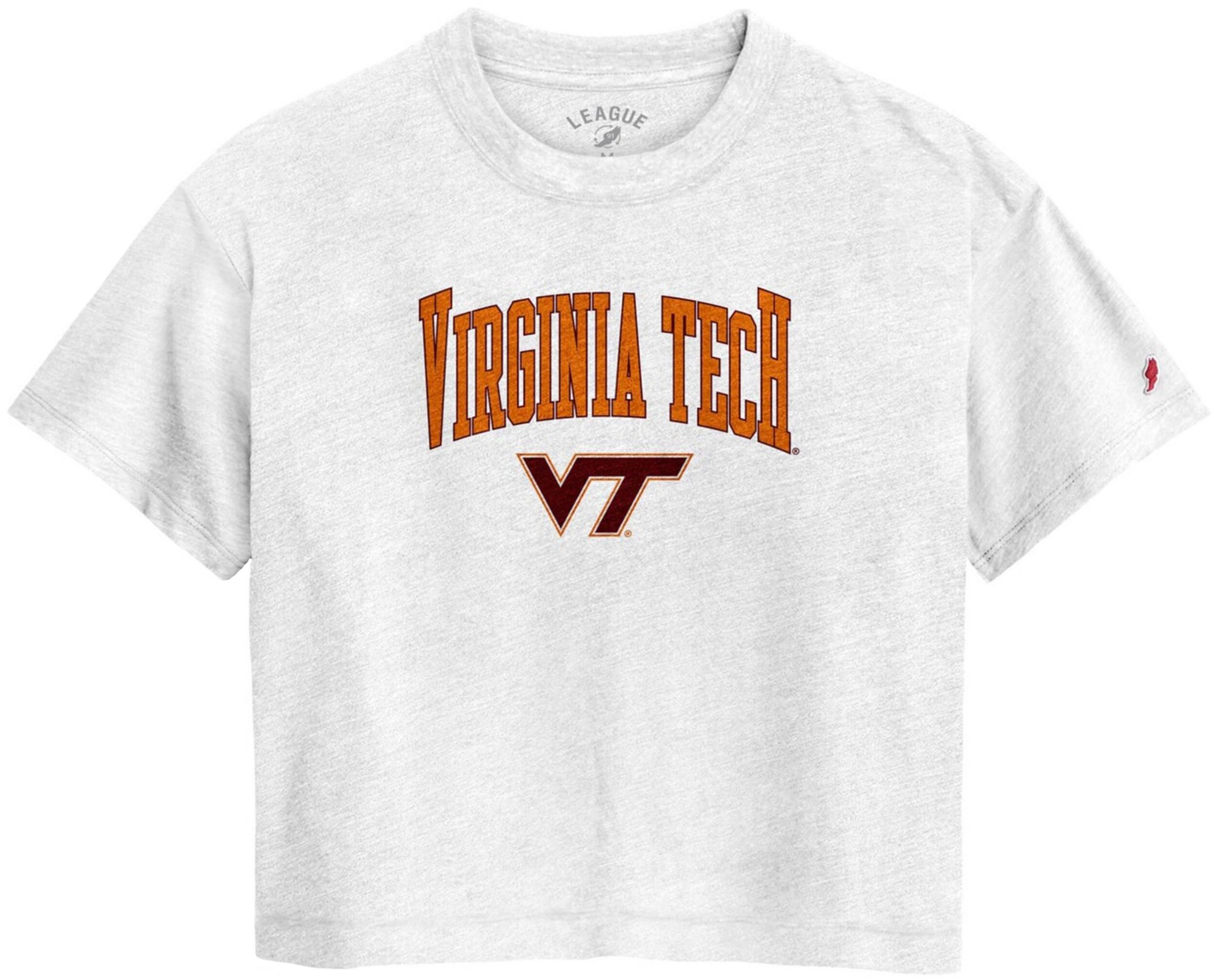 League-Legacy Women's Virginia Tech Hokies White Intramural Midi T ...