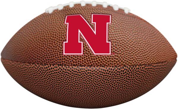 Logo Brands Nebraska Cornhuskers Mini Composite Football | Dick's ...