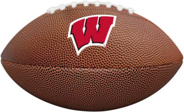 Logo Brands Wisconsin Badgers Mini Composite Football | Dick's Sporting ...