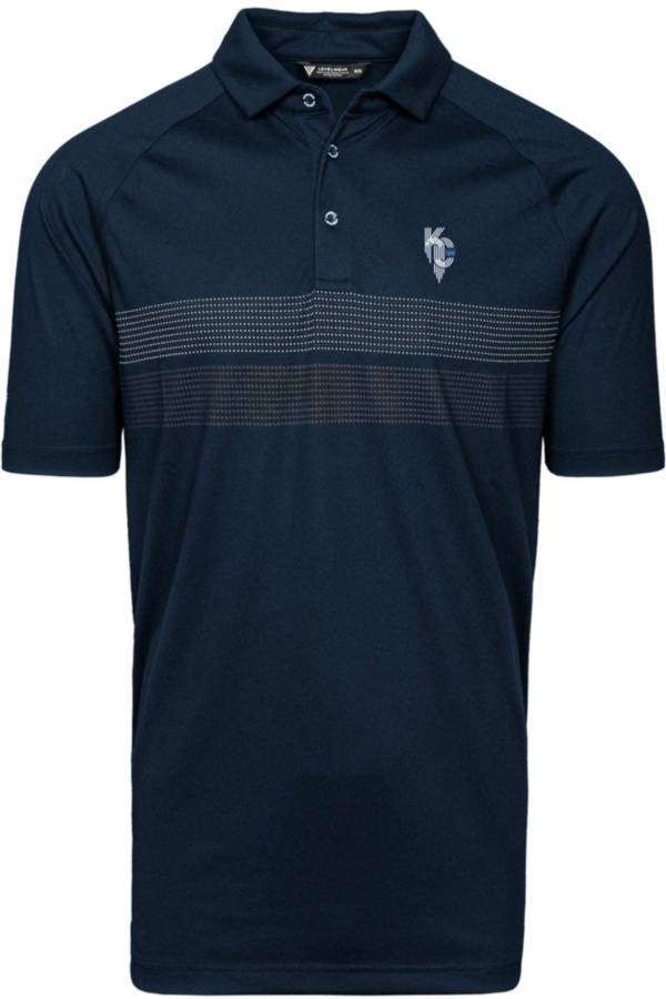 Levelwear Men's Kansas City Royals 2023 City Connect Navy Insignia Polo | Dick's Sporting Goods