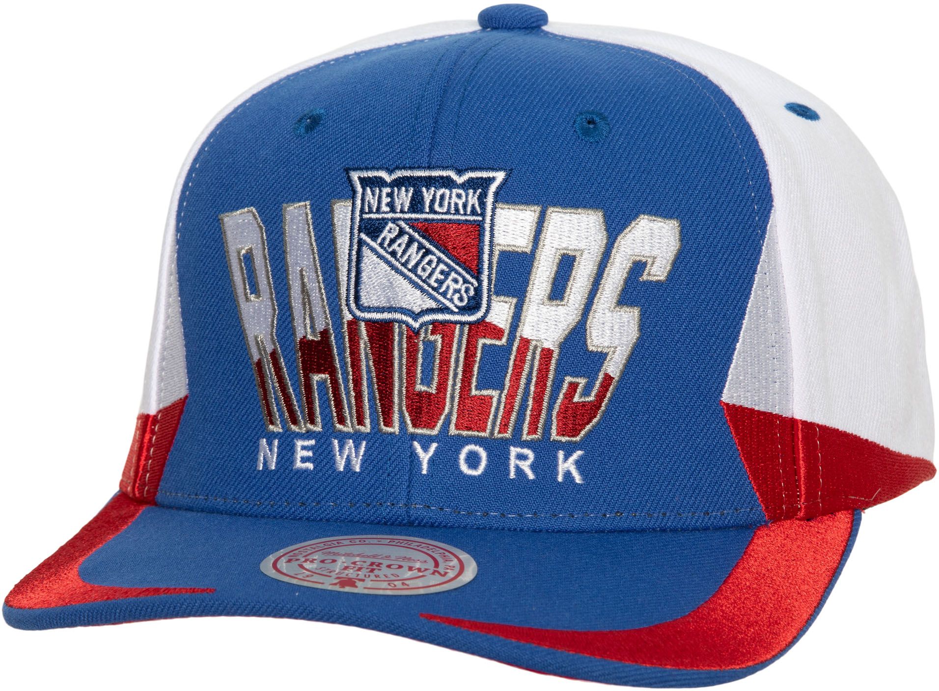 Mitchell & Ness New York Rangers Retrodome Snapback Hat - Big Apple Buddy
