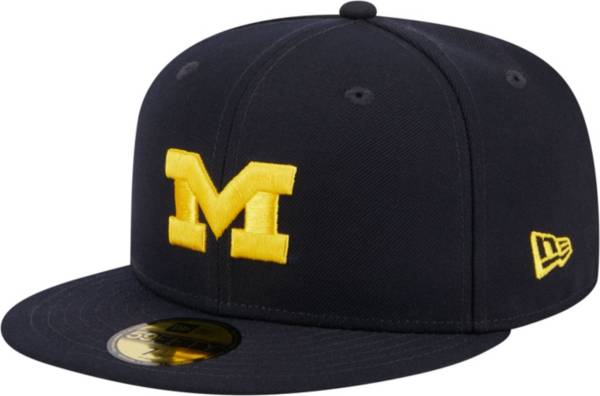 New Era Men's Michigan Wolverines Blue 59Fifty Fitted Hat | Dick's ...
