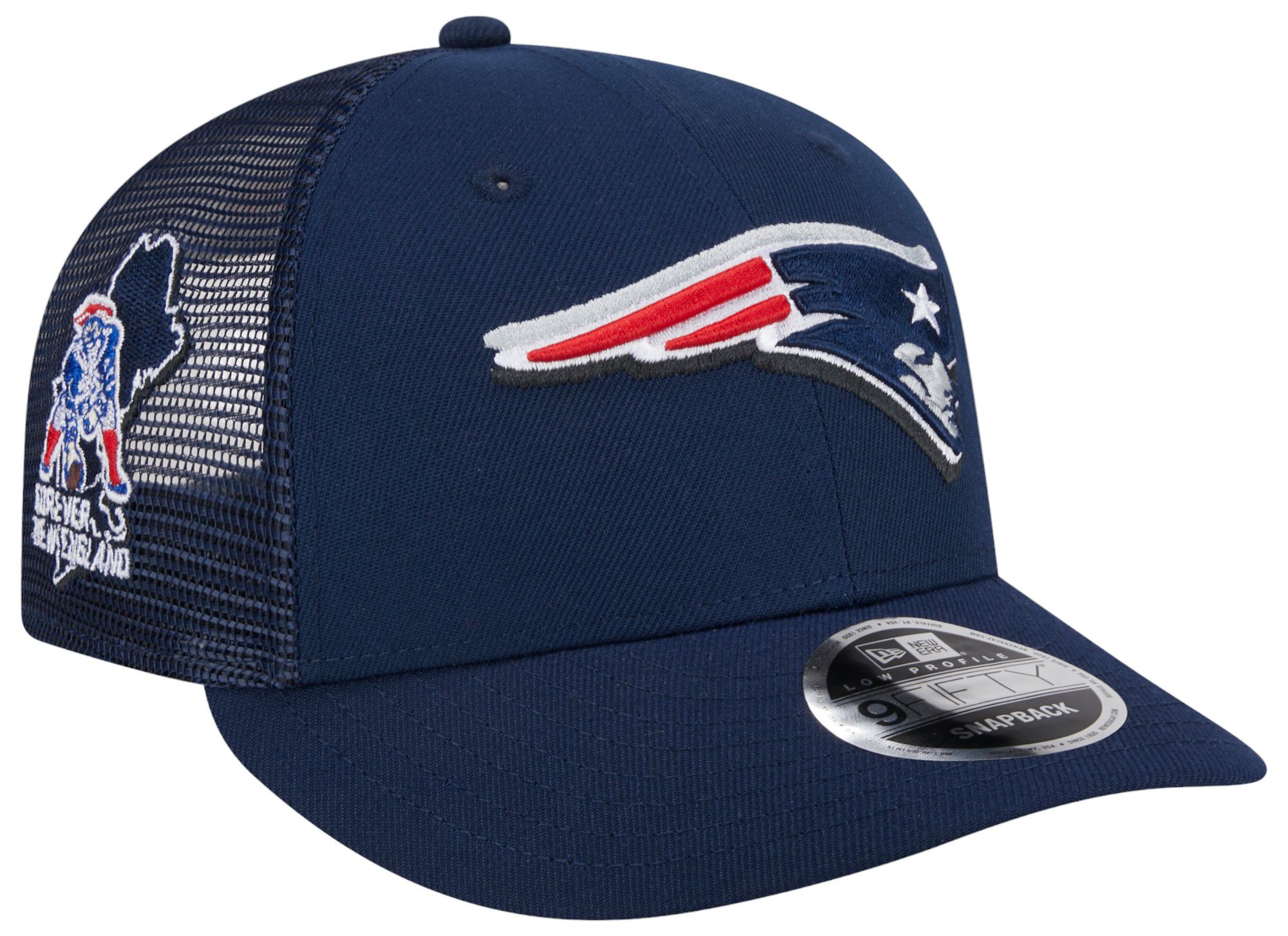 New Era Men's New England Patriots 2024 Nfl Draft Navy Low Profile ...