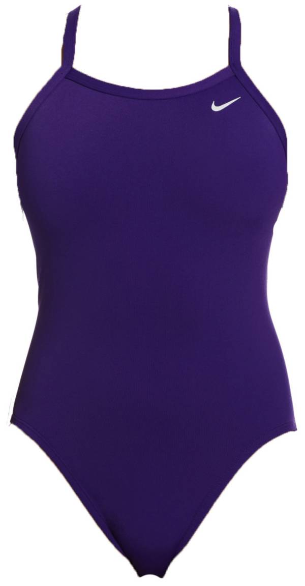 Nike Girls' Racerback One-Piece Swimsuit | Dick's Sporting Goods