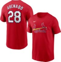 Nike Men's St. Louis Cardinals Nolan Arenado #28 Red T-Shirt | Dick's ...
