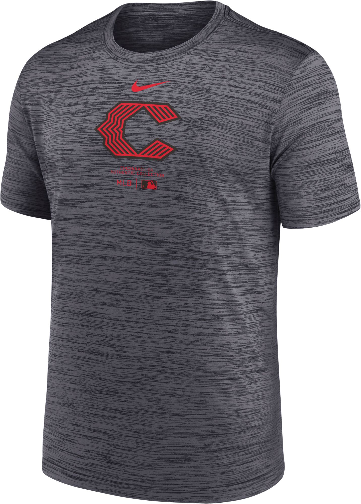 Nike Men's Cincinnati Reds 2024 City Connect Authentic Collection Velocity T-Shirt International ...