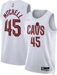 Nike Adult Cleveland Cavaliers Donovan Mitchell #45 Swingman ...