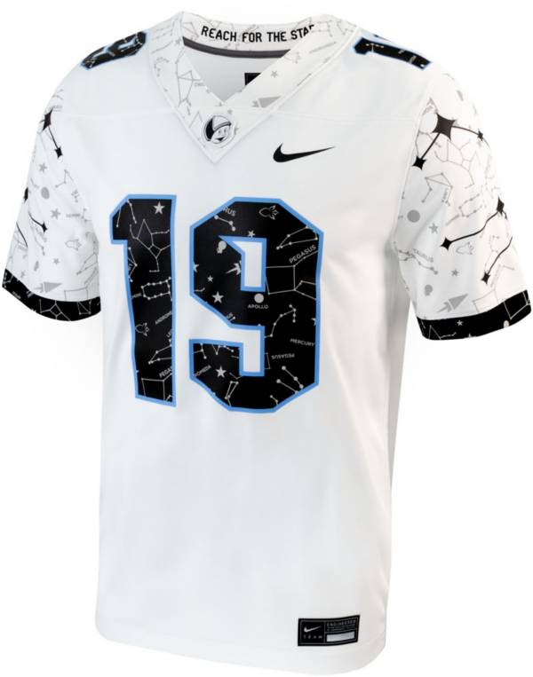 Nike Men's UCF Knights #19 White Replica Alternate Football Jersey ...