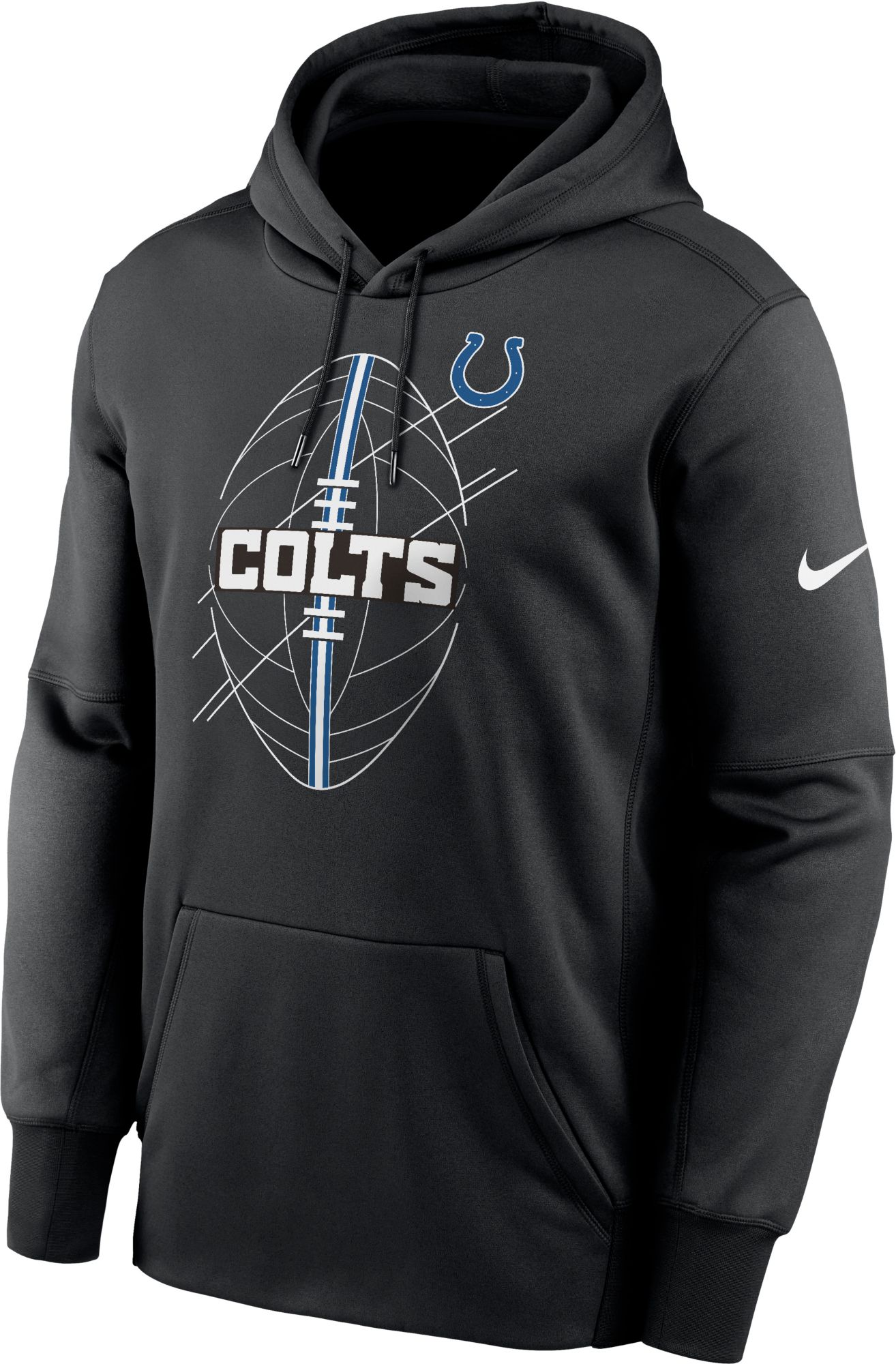 Nike Men's Indianapolis Colts Icon Therma-Fit Pullover Hoodie ...
