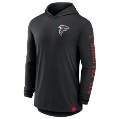 Nike Men's Atlanta Falcons Black Hooded Long Sleeve T-Shirt | Dick's ...