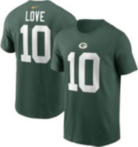 Nike Men's Green Bay Packers Jordan Love #10 Green T-Shirt | Dick's ...