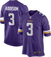 Nike Men's Minnesota Vikings Jordan Addison #3 Purple Game Jersey ...