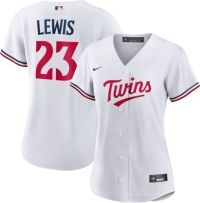 Nike Women's Minnesota Twins Royce Lewis #23 White Cool Base Jersey ...