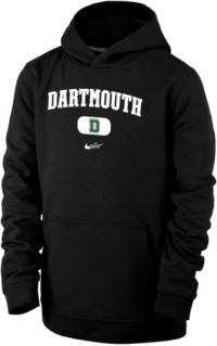 Nike Youth Dartmouth Big Green Black Club Fleece Mascot Name Pullover ...