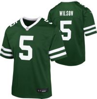 Nike Youth New York Jets Garrett Wilson #5 Green Game Jersey | Dick's Sporting Goods