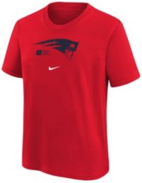 Nike Youth New England Patriots Faded University Red T-Shirt | Dick's ...