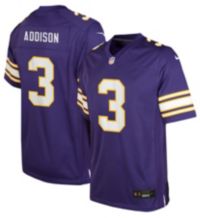 Nike Youth Minnesota Vikings Jordan Addison #3 Alternate Purple Game ...