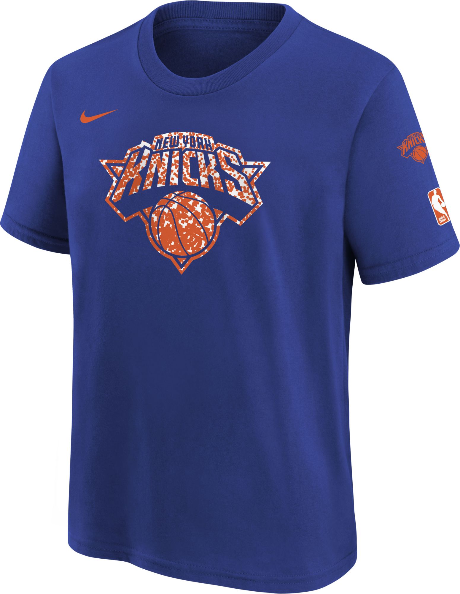 Outerstuff Nike Youth New York Knicks Essential Logo T-Shirt ...