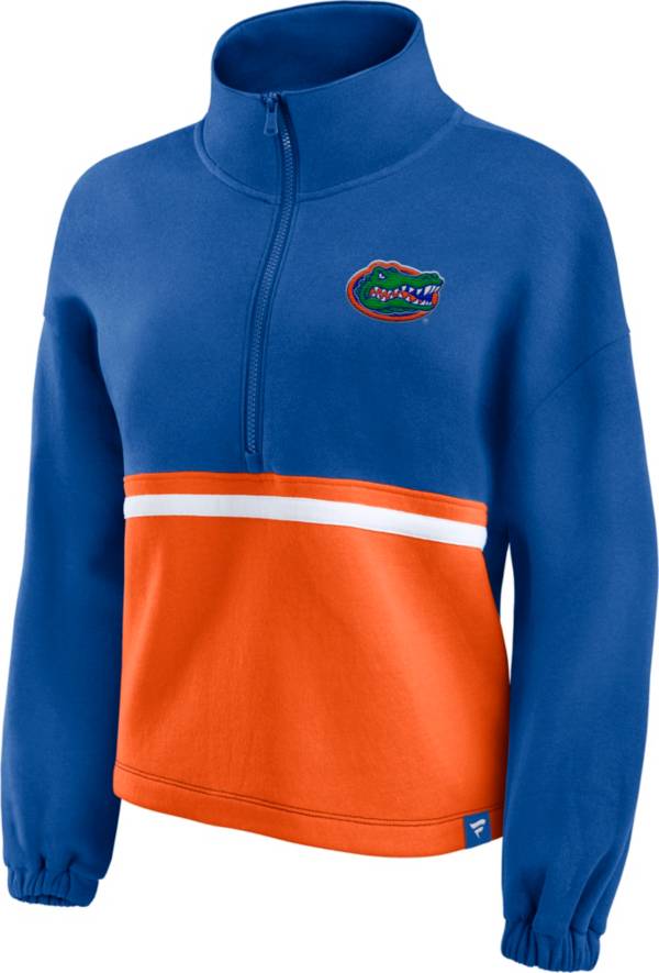 NCAA Women's Florida Gators Blue Colorblock 1/2 Zip | Dick's Sporting Goods